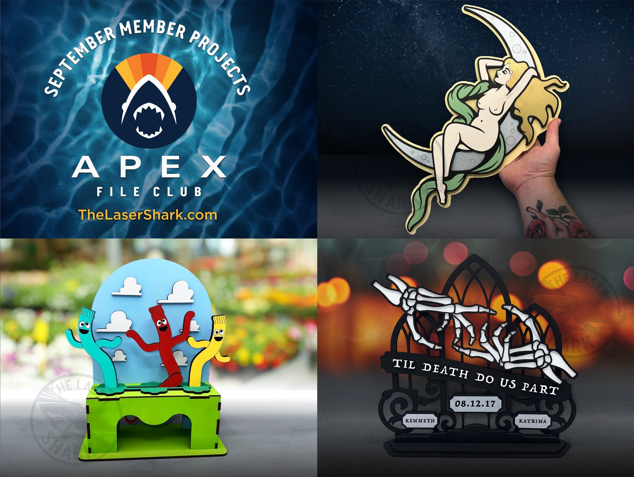 APEX File Club - SEPTEMBER 2023 – The Laser Shark