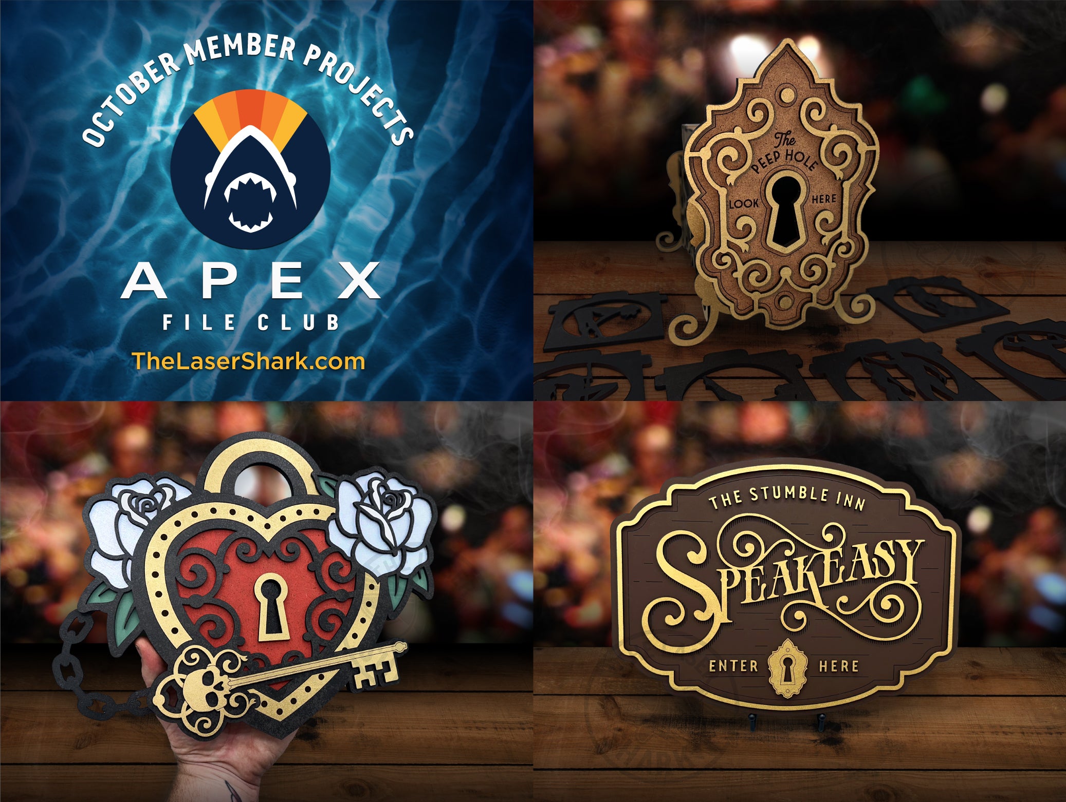 APEX File Club - OCTOBER 2023 – The Laser Shark