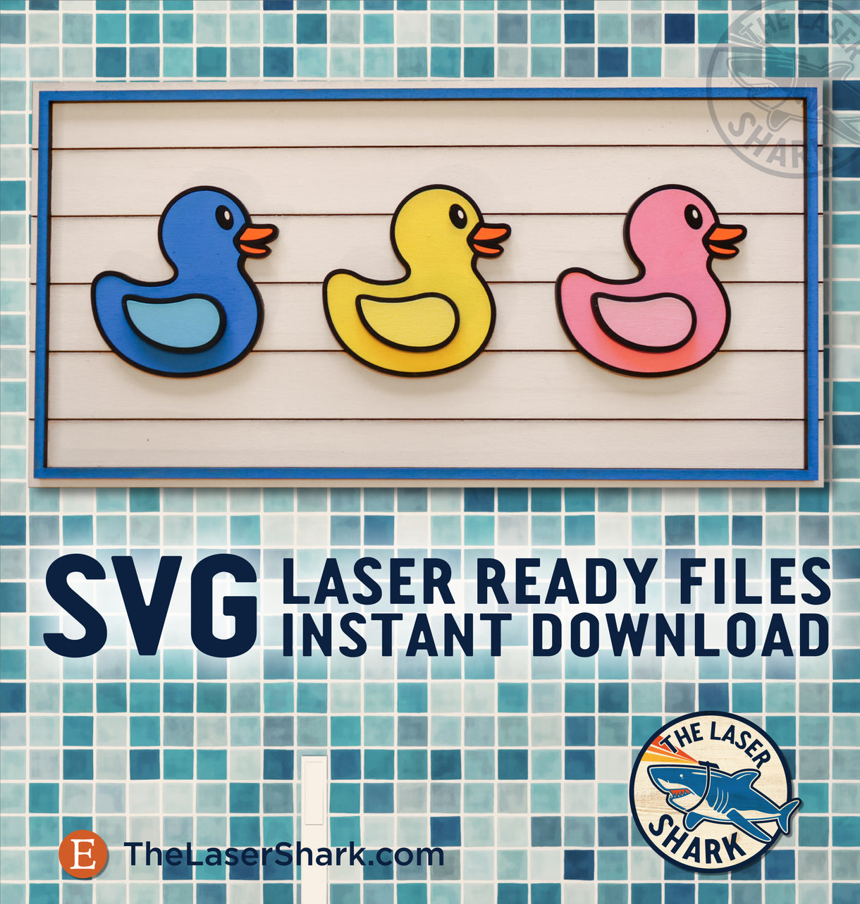 Rubber Duckies - Laser Cut Files - SVG – The Laser Shark