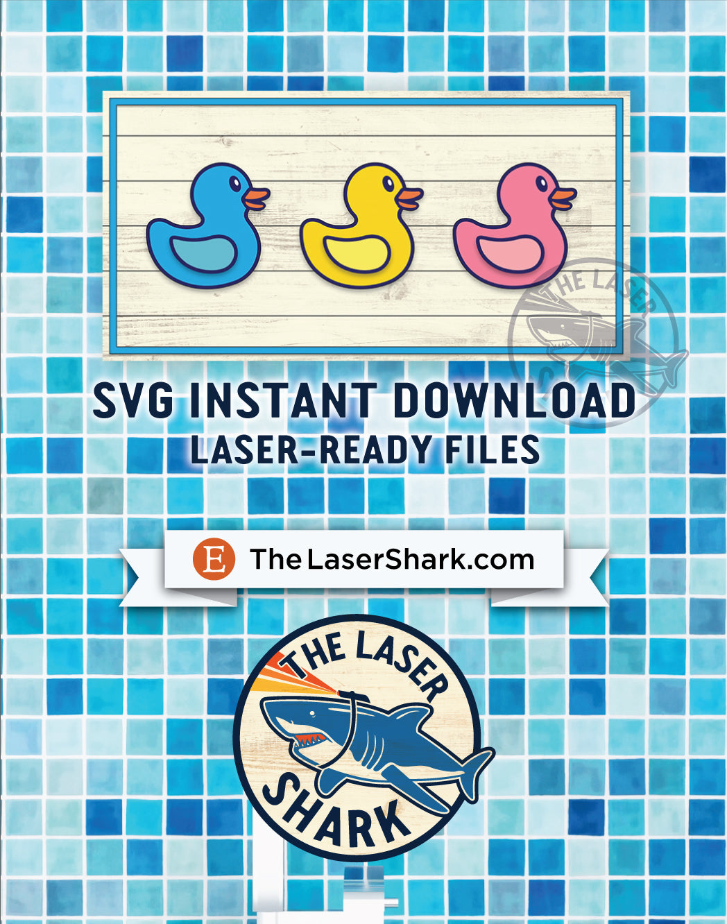 Rubber Duckies - Laser Cut Files - SVG – The Laser Shark