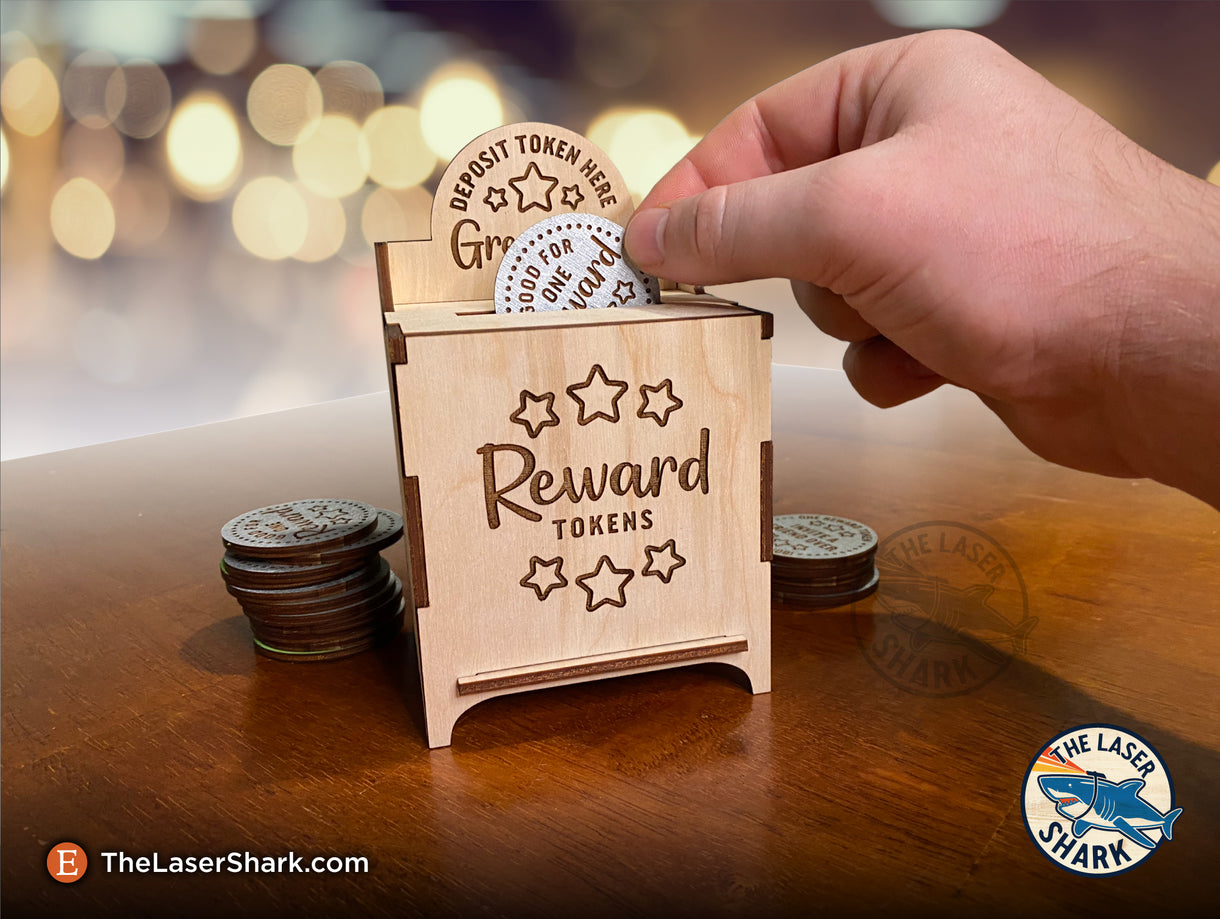 Chore & Reward Token Boxes - Laser Cut Files - SVG – The Laser Shark