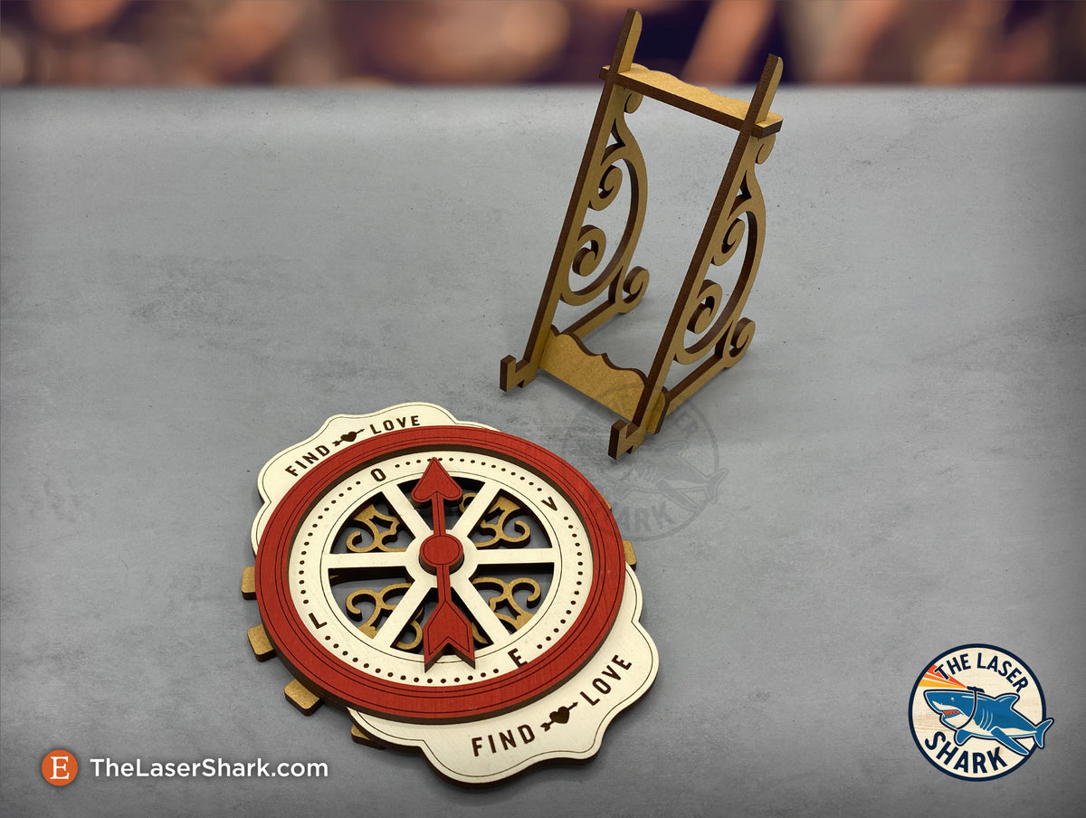 The Love Compass - Laser Cut Files - SVG– The Laser Shark