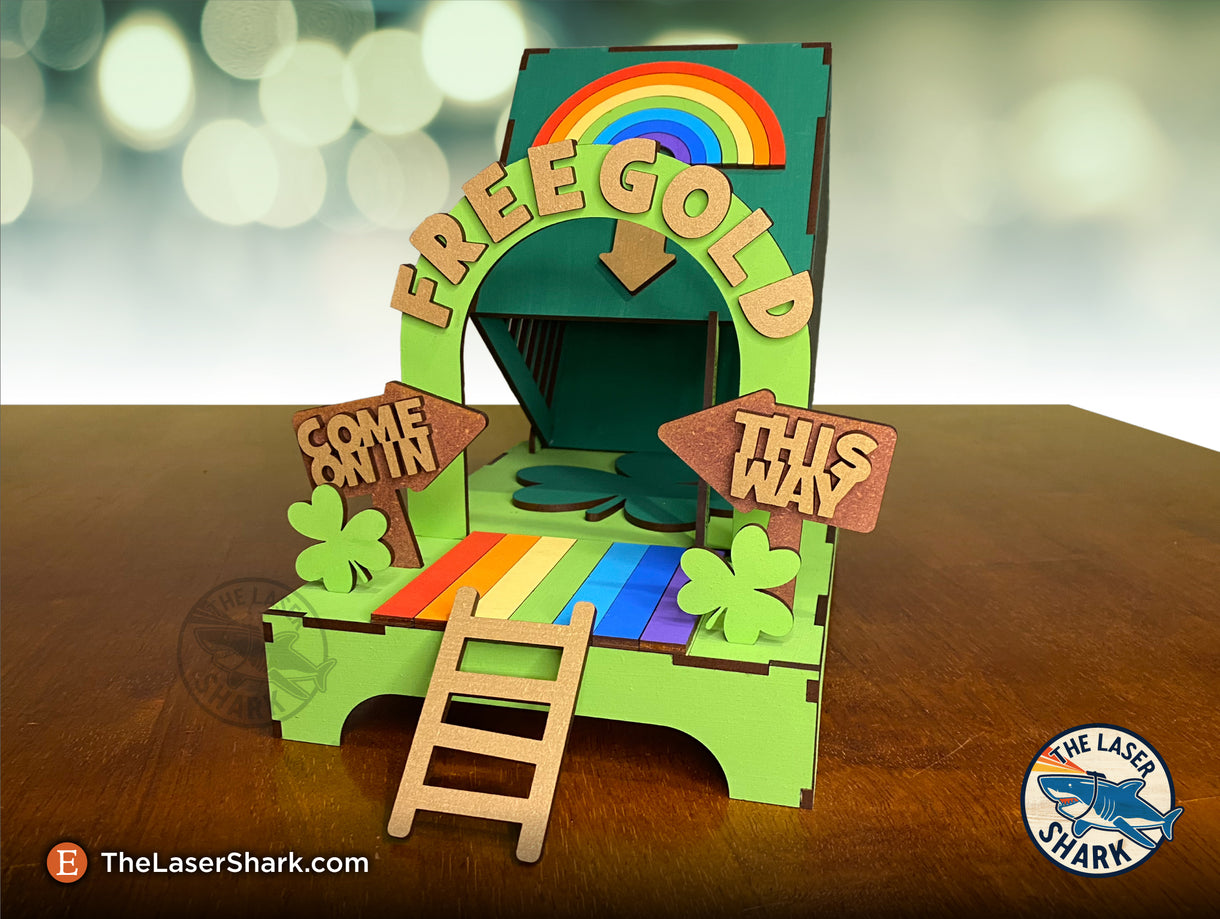 Leprechaun Trap - Laser Cut Files - SVG – The Laser Shark
