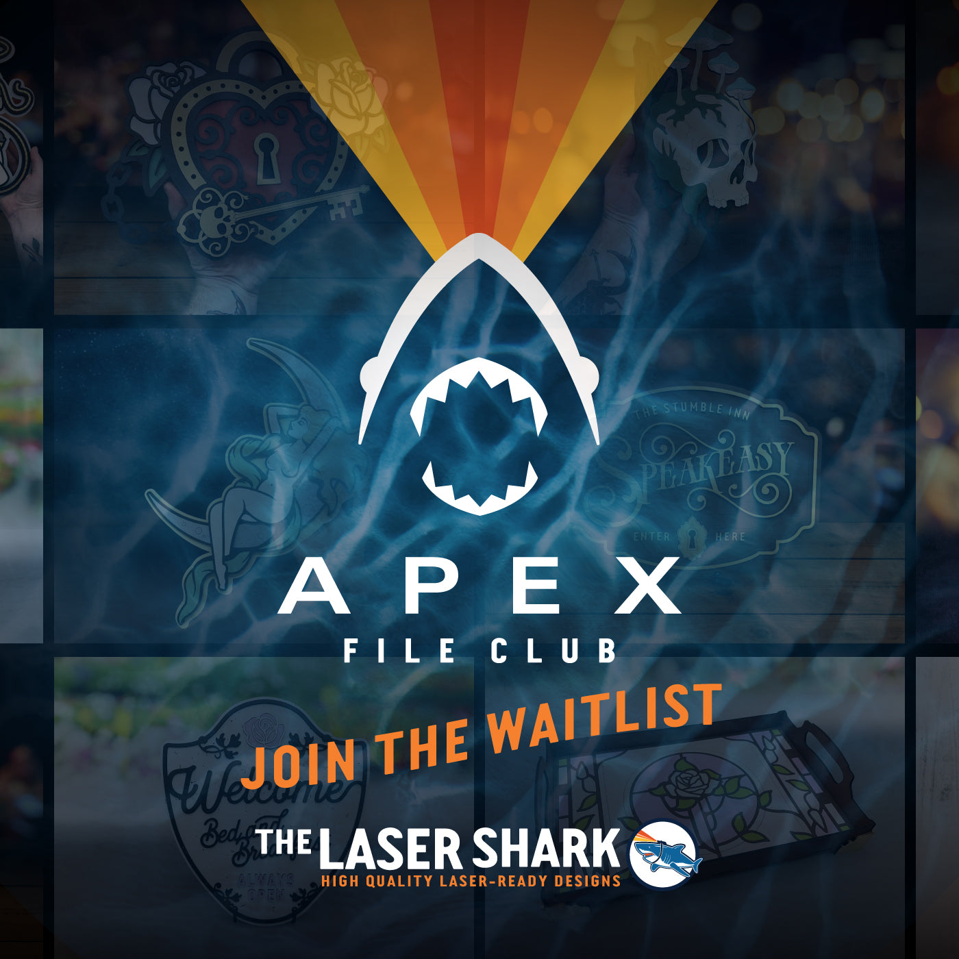 The Laser Shark - Premium Quality Laser Cut Files